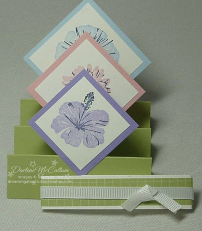 Mini Stair Step Card