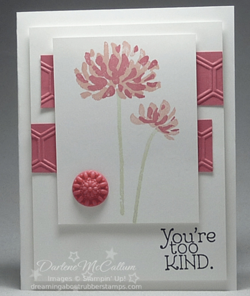 Too Kind Stamp Set, New from Stampin' Up!